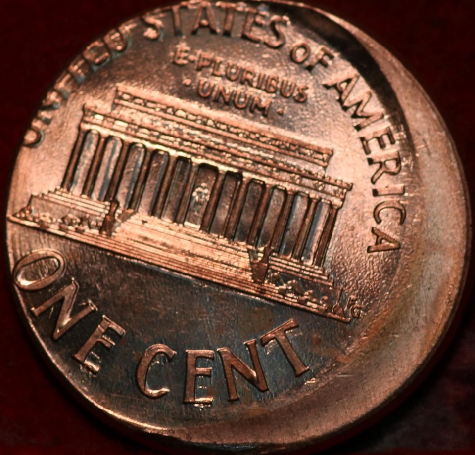 Uncirculated Red 2000 Off Center Lincoln Memorial Cent Error | eBay