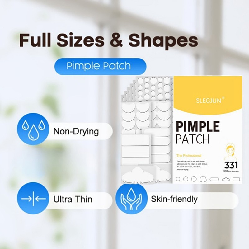 331pcs Multi Specification Irregular Acne Patch Skincare Sticker Makeup ...