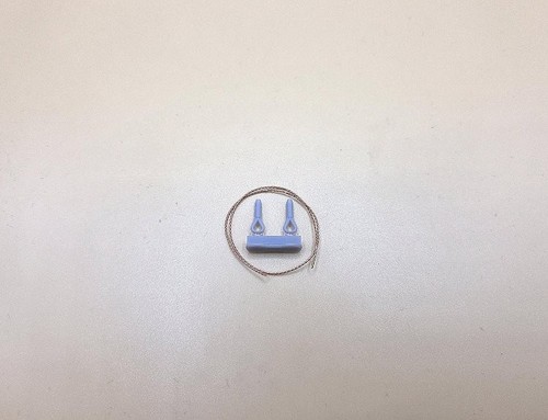 WWII 1/56th (28mm) Type 1 MODEL TOW SET on a SPRUE- with CABLE- COMES ...