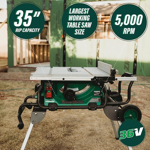 Metabo HPT 36V MultiVolt™ Cordless Table Saw | 10-Inch Blade | Tool ...