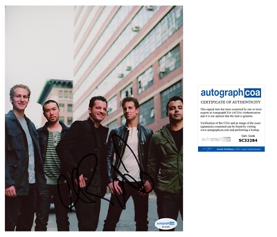 O.A.R. Band Signed Autograph 8x10 Photo OAR Marc Roberge & Jerry ...