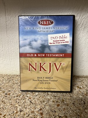Holy Bible: NKJV Old & New Testament DVD BIBLE - NEW SEALED ...