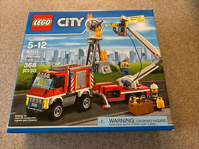 Lego City Fire Utility Truck 60111 Building Kit 368 Pcs | eBay