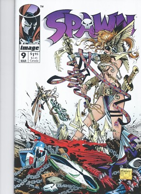 Spawn #9 - IMAGE | MAR 10, 1993 1ST APPEARANCE OF ANGELA, MEDIEVAL ...