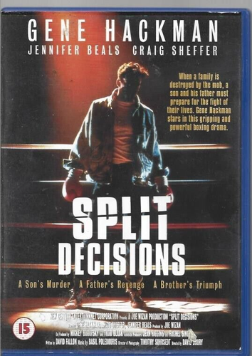 DVD SPLIT DECISIONS (REGION 2/ENGLISH ONLY) (16) | eBay
