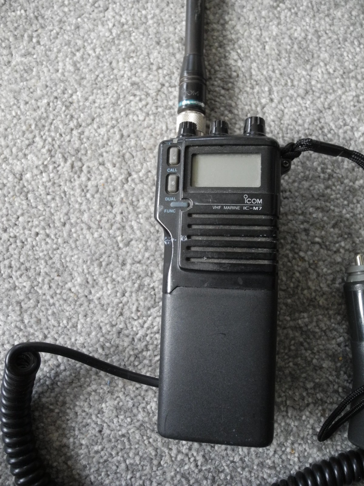 Two ICOM IC-M7 marine radios | eBay UK