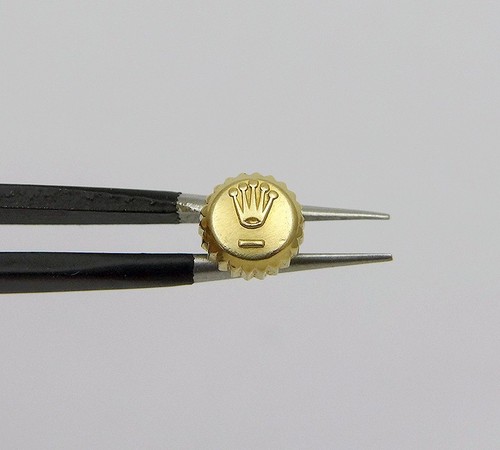 Genuine Rolex B24-600-8 18k Yellow Gold 6mm Winding Crown for Watch ...