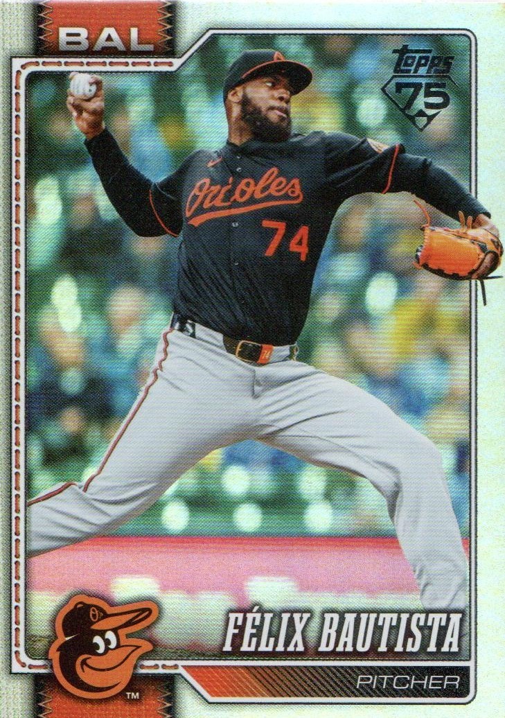 2026 Topps Series 1 - Felix Bautista #128 Rainbow Foil for sale online ...