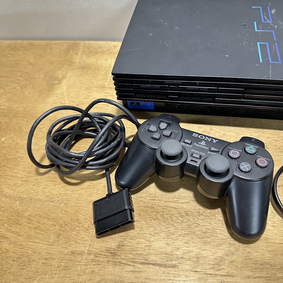 Sony PlayStation 2 Console SCPH-30001 PS2 Japan Controller Cables ...