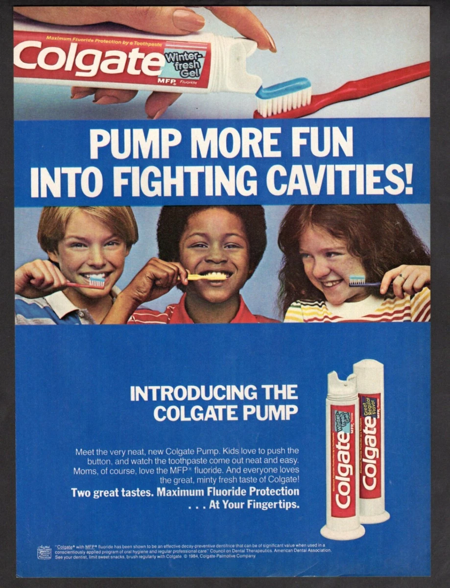 Magazine Advertisement Toothpaste