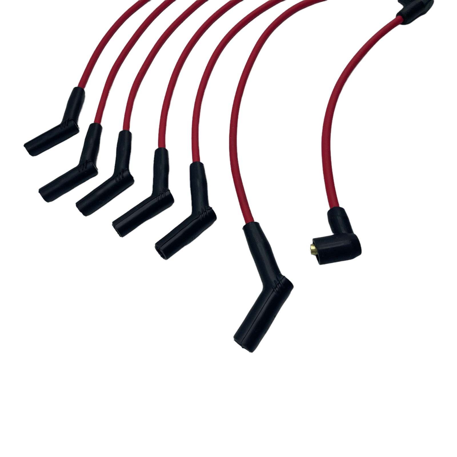 Triumph TR6 GT6 TR250 Red Spark Plug Wire Set 8mm | Silicone | Female ...