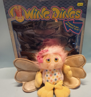 Wing Dings Flighty Soft Plush Toy Farfalla Notturna Peluches Hasbro ...