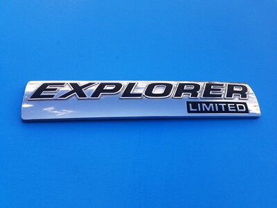 06 07 08 09 10 FORD EXPLORER LIMITED REAR CHROME EMBLEM LOGO BADGE USED ...