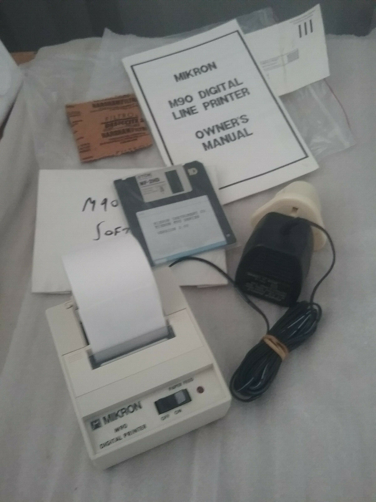 MIKRON M90 Series Portable Infrared Thermometers Portable Printer Model ...