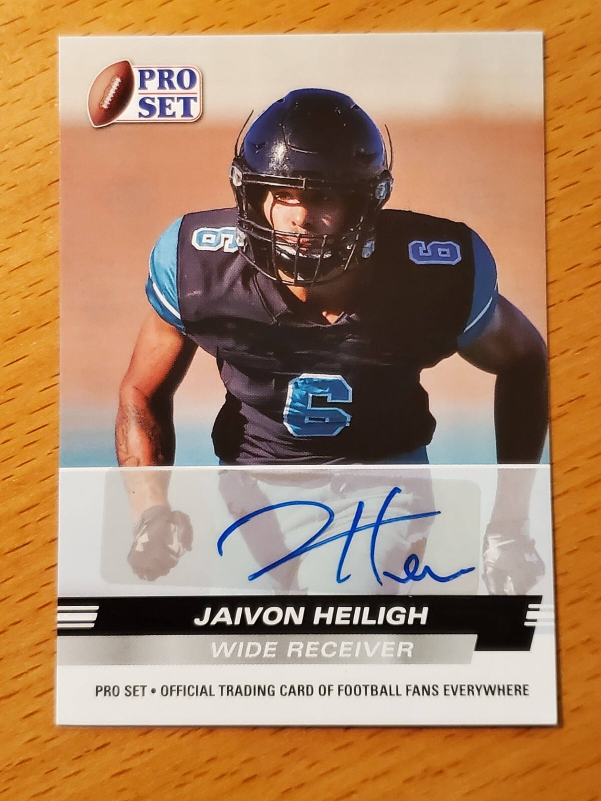 2022 Leaf Pro Set Rookie Autographs White Jaivon Heiligh | eBay