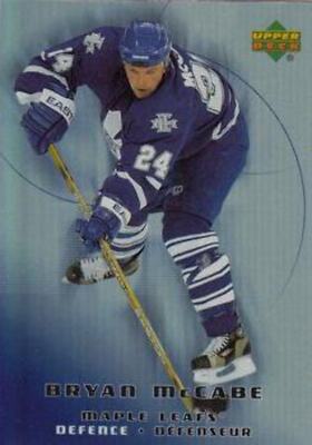 #49 Bryan McCabe - Toronto Maple Leafs - 2005-06 Upper Deck McDonald's ...