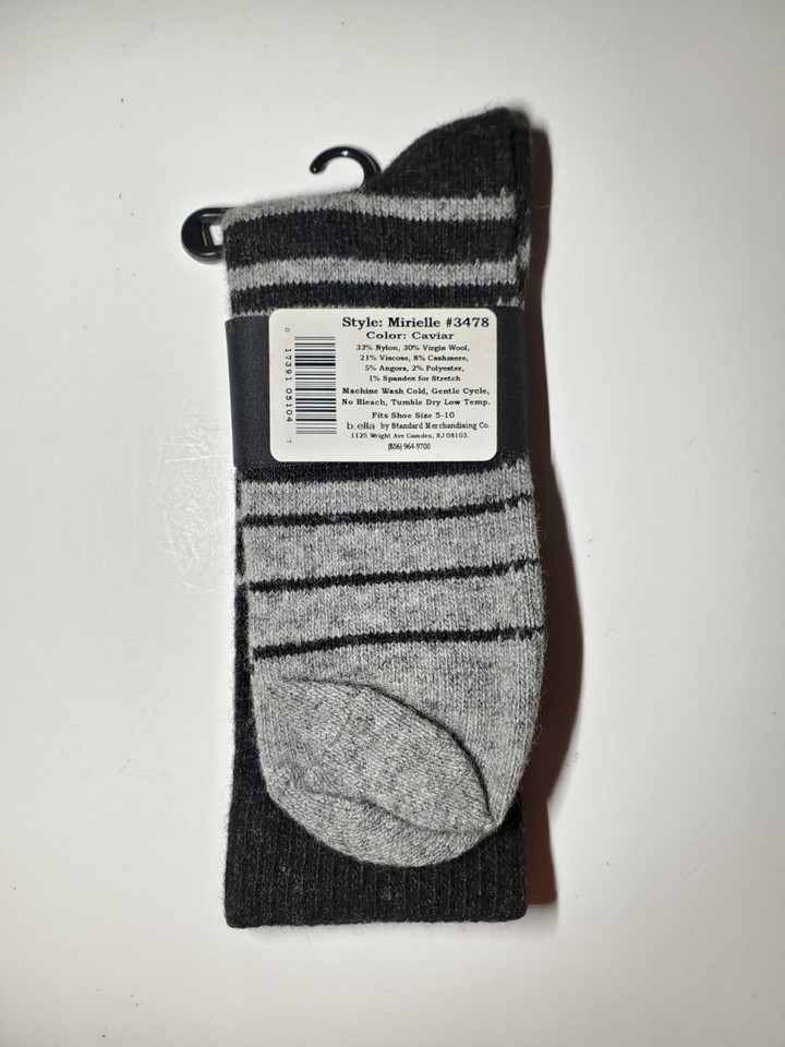 2 PAIR ☆ b.ella Mirielle Caviar Wool Angora Cashmere Blend Socks | eBay
