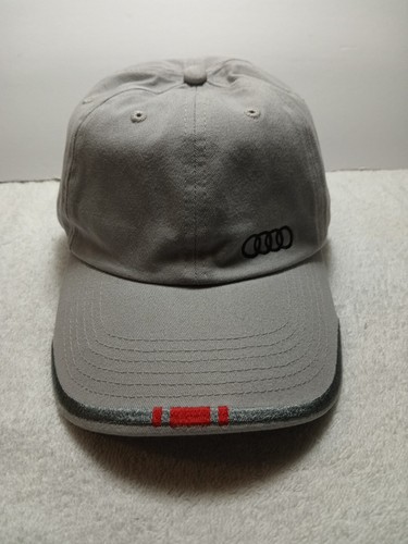 Audi Unisex Hat Baseball Cap Car Logo 100% Cotton Adjustable Grey | eBay