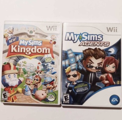 MySims Kingdom & MySims Agents Nintendo Wii Complete Cib Lot of 2 | eBay