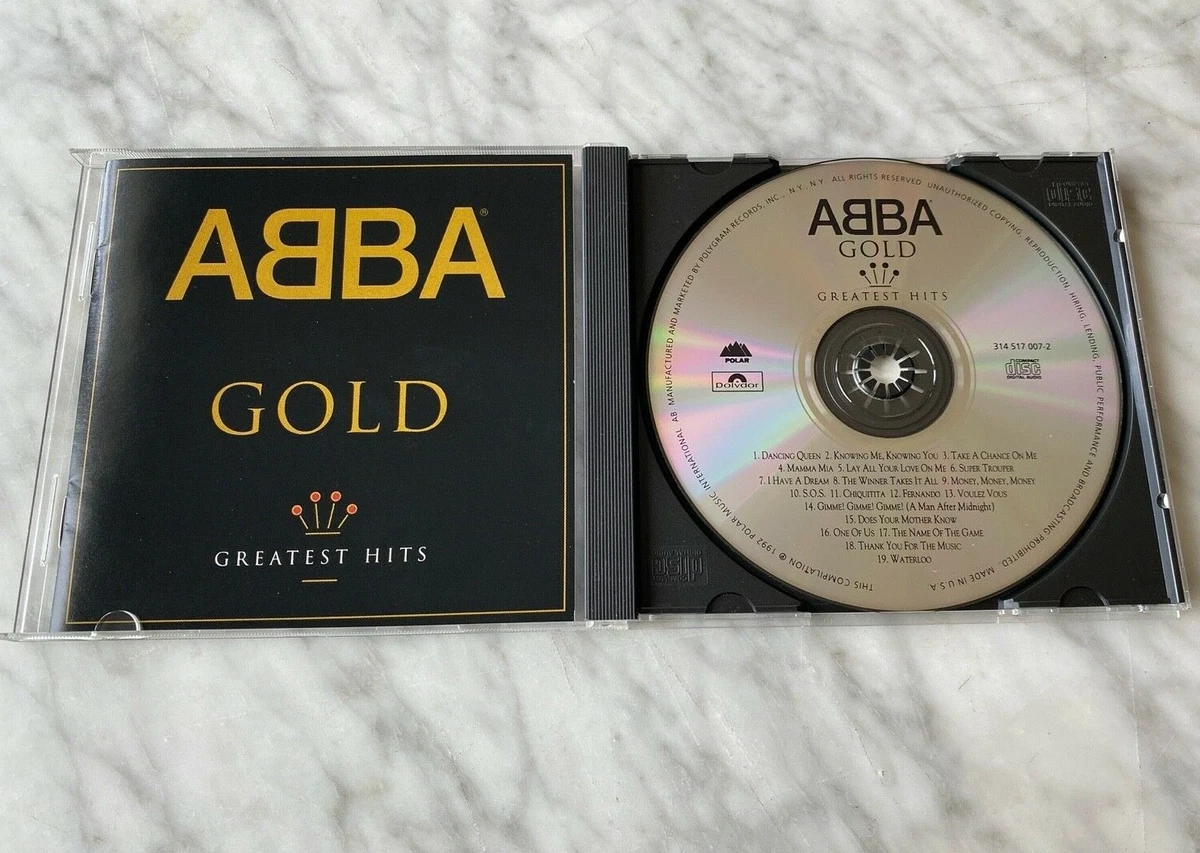 Abba Gold Album Cover