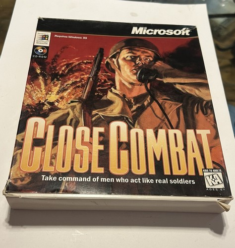 Close Combat PC Game CD-ROM Big Box Microsoft | eBay