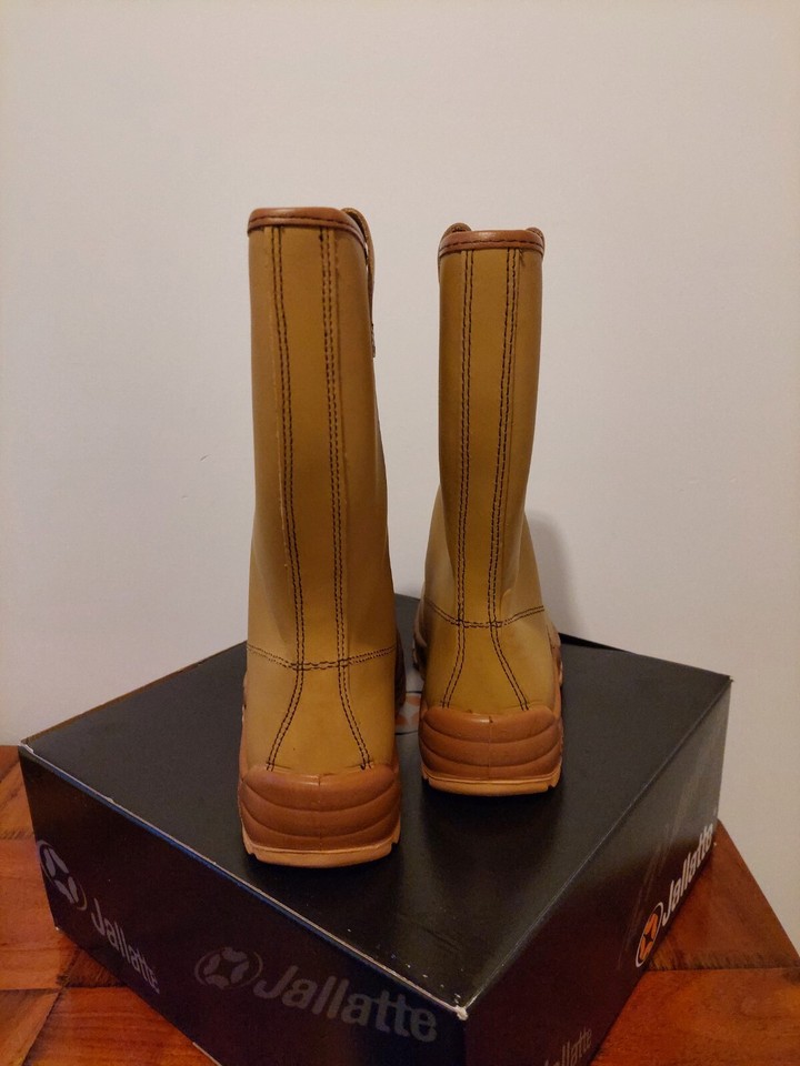JALLATTE JALASKA RIGGER SAFETY STEEL TOE CAP WATERPROOF WORK BOOTS Size ...