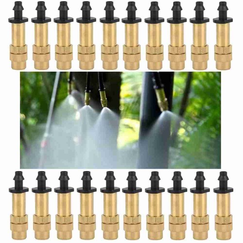Automatic Watering Sprinkler Head Atomizing sprayer Misting Nozzles Sprinklers 838633777897 ...