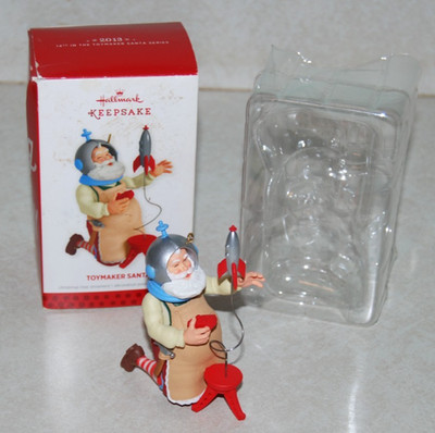 Hallmark Series Ornament Toymaker Santa 2013 Rocket Space Astronaut | eBay