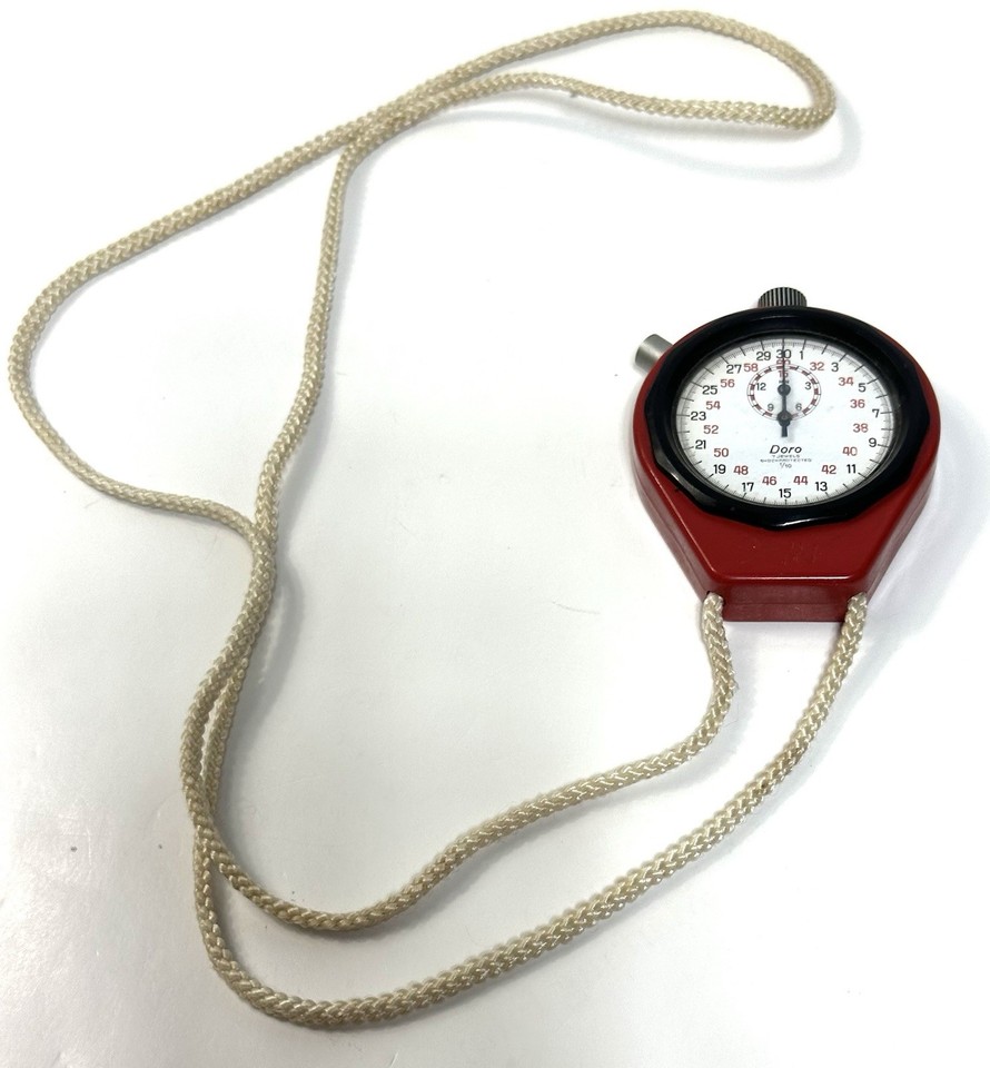 VINTAGE Medalist Doro Shock Protected 1/10 Swiss Made Stopwatch - FREE ...