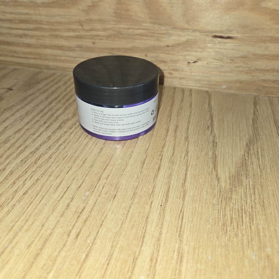 Common Panda Hair Color Wax 4.23 oz Purple New Sealed No Box | eBay