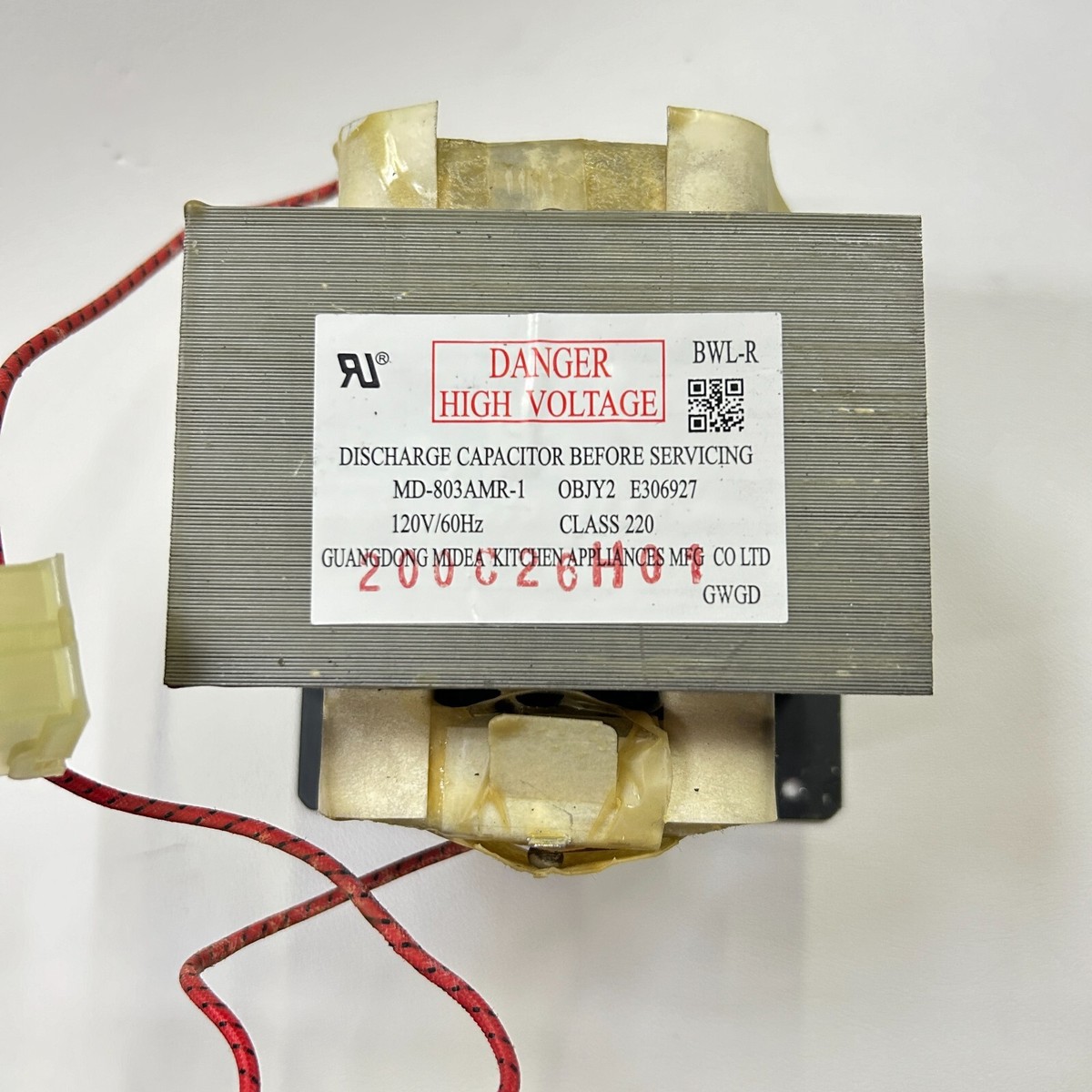 High Voltage Transformer In Microwave Ovens Microwave Oven High