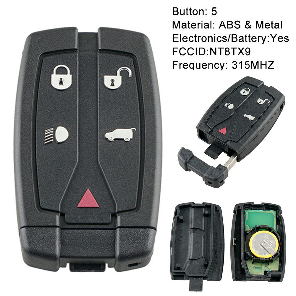 Replacement For Land Rover 2008-2012 LR2 Remote Key Fob Car Keyless ...