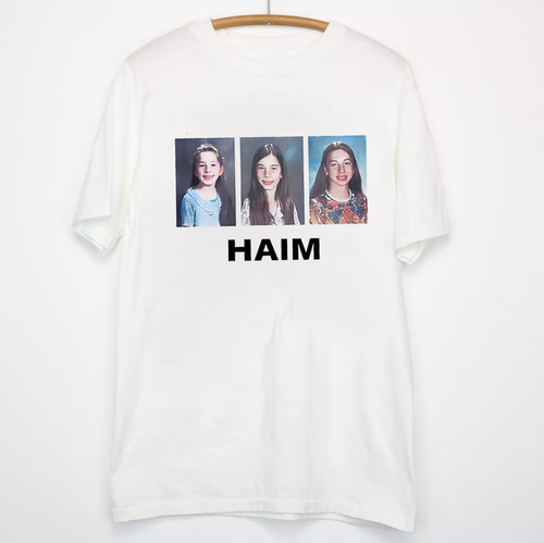 Haim Band Members On Tour Gift For Fan White T Shirt Full Size S-5XL | eBay