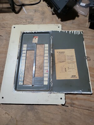 Westinghouse 100amp Panel Cover Cat. B20-20 FN,SN | eBay