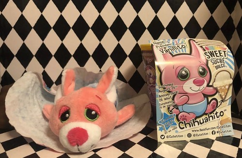 Real CUTETITOS Babitos VANILLITO Plush New Series 2 Chihuahito Dog Ice ...