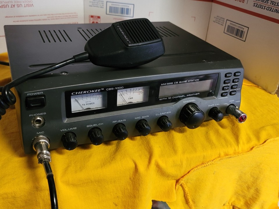 CB BASE RADIO CHEROKEE CBS1000 AM SSB | eBay
