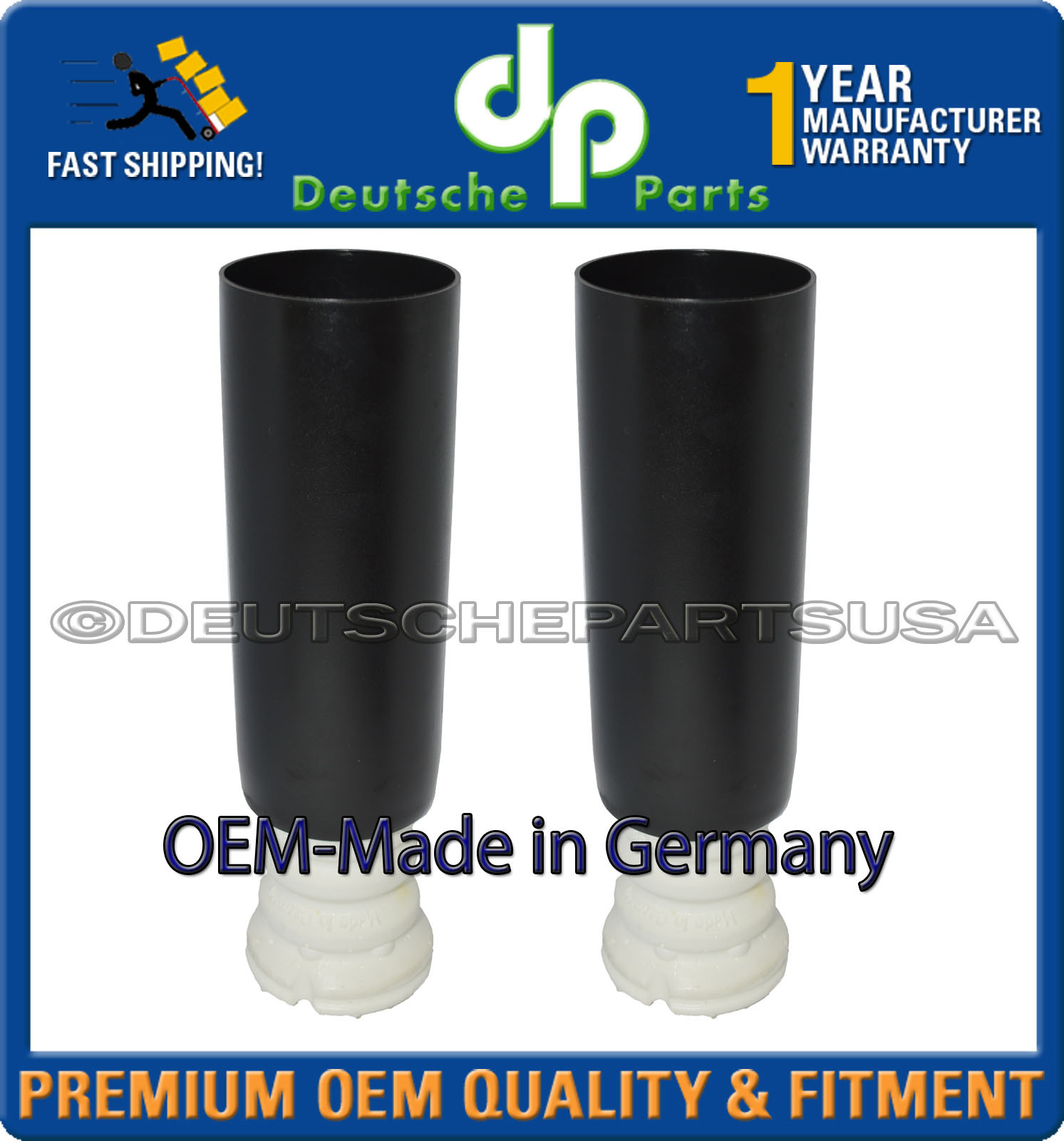 BMW E82 E88 E90 E92 Rear Shock Bumper LH + RH 33536767334 Made in ...