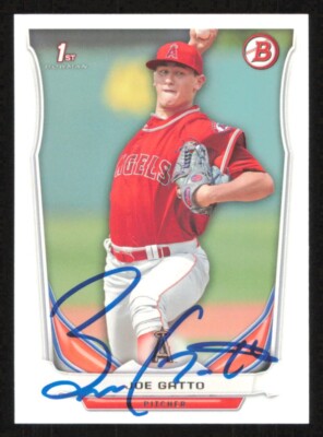 JOE GATTO Autograph Baseball card auto LOS ANGELES ANGELS | eBay