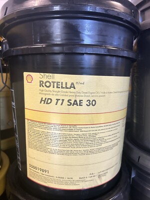 Shell Rotella HD T1 SAE 30 - 5 GALLON | eBay
