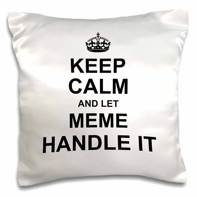 3dRose Keep Calm and let Meme Handle it - fun funny grandma grandmother ...