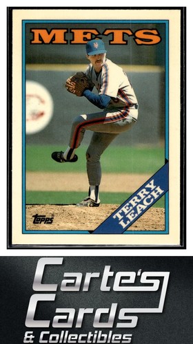 Terry Leach 1988 Topps Tiffany #457 New York Mets | eBay