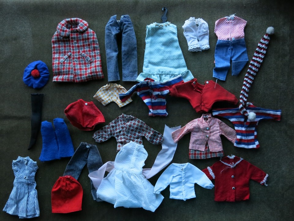 Vintage 1960s Original Sindy Patch And Tressy Clothes And Accessories ...