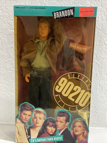 1991 Sealed Mattel Beverly Hills 90210 Brandon Doll Great Condition | eBay