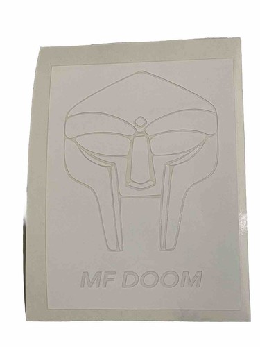 MF DOOM Vinyl Decal For Car Truck Bumper Window Laptop Music Rap Hip ...