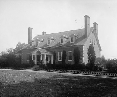 Huge House in Gunston Hall, Virginia 2 Vintage Old Photo 8.5 x 11 ...