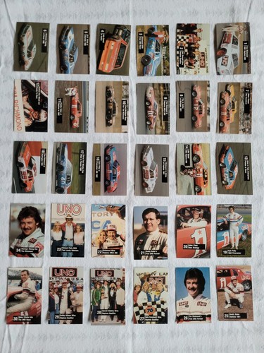 1983 UNO Racing Complete 30 Card Set - Kept NEW Since 1983 | eBay
