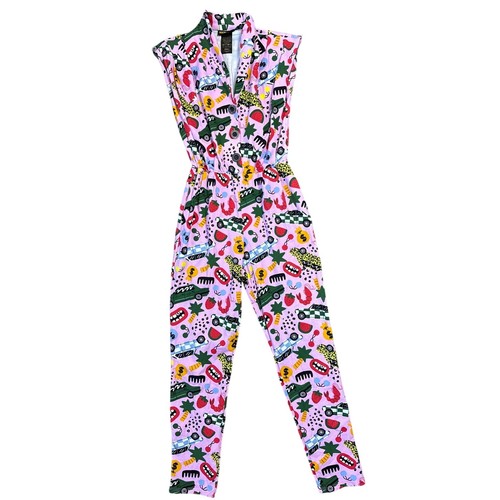 NWOT Nooworks Roll Out Magicsuit Pink Print Size Small | eBay