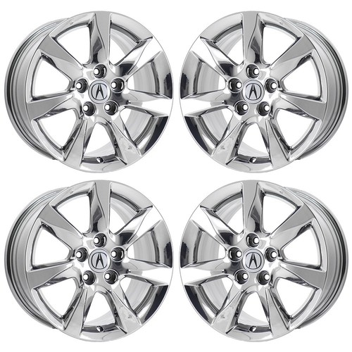 17" ACURA TL PVD BRIGHT CHROME WHEELS-C RIMS FACTORY OEM 71801 EXCHANGE ...