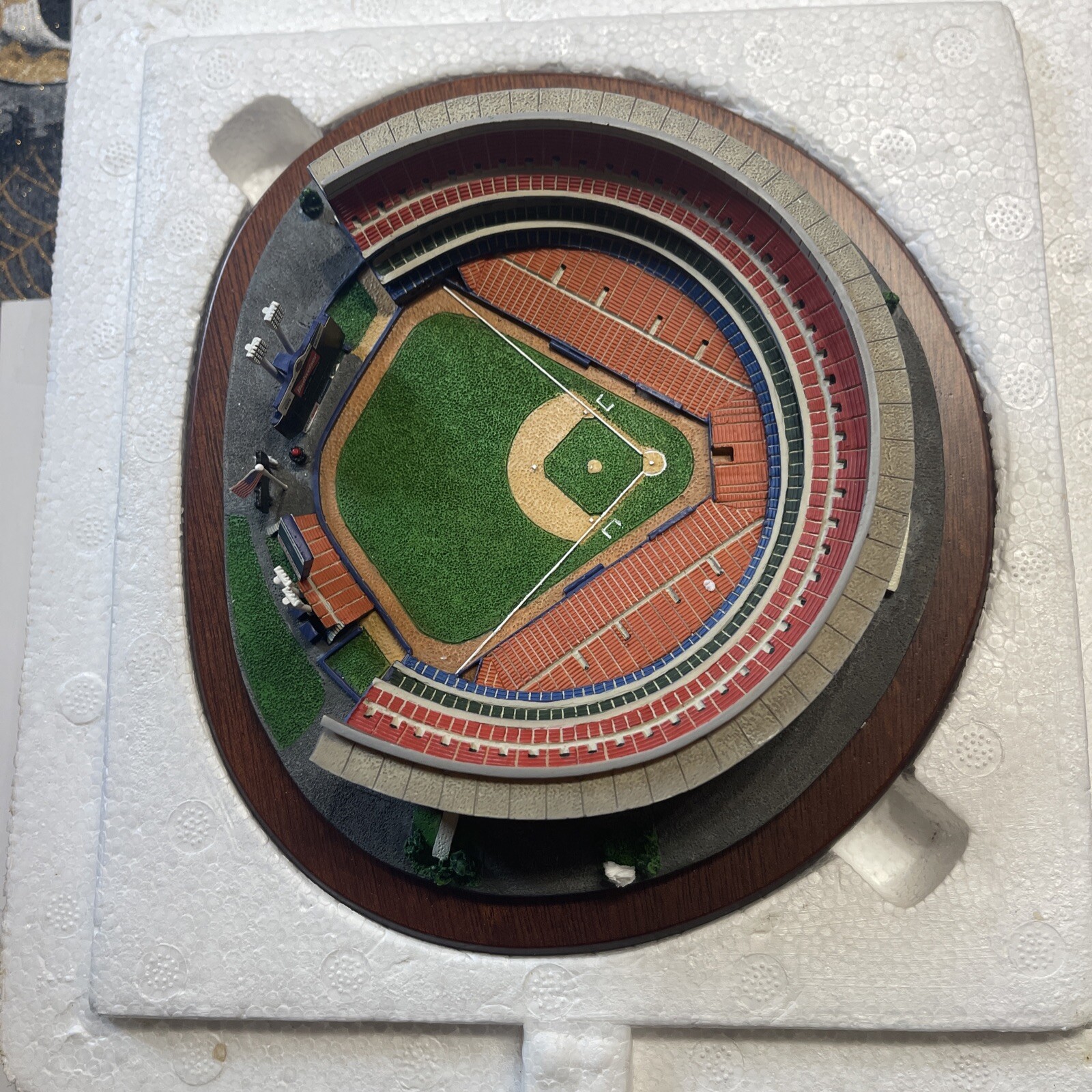 Danbury Mint MLB Shea Stadium Home of the New York NY Mets Mini Replica ...
