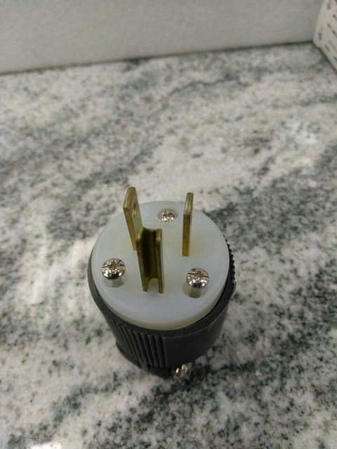 Cooper Arrow Hart Safety Grip Plug 6266 5-15p 15a for sale online | eBay